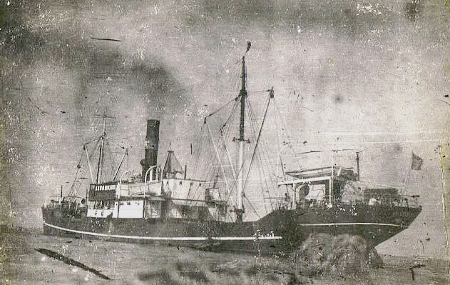 Ukjent dampskip — Skipet